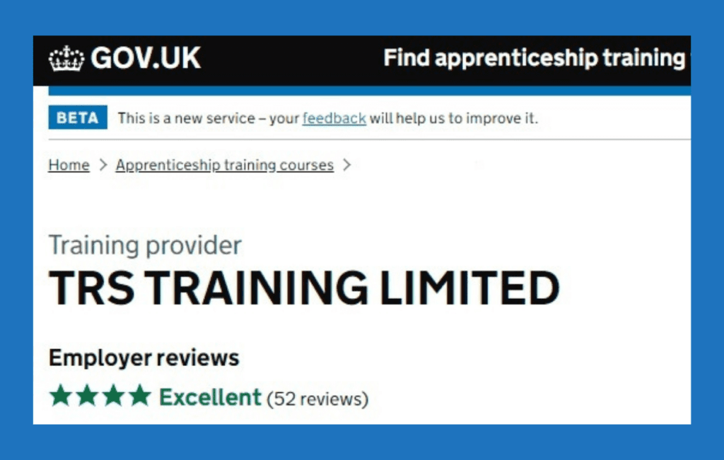 SSO Transport Manager completes TRS Skills Bootcamp - TRS
